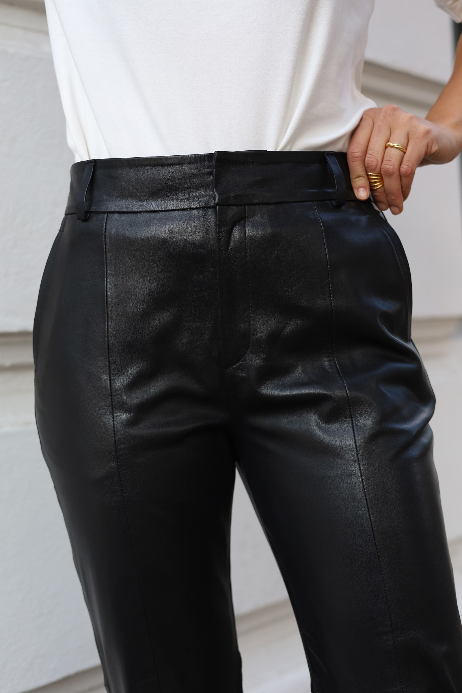 Wrylie IW Pants Black fra InWear | companys.no