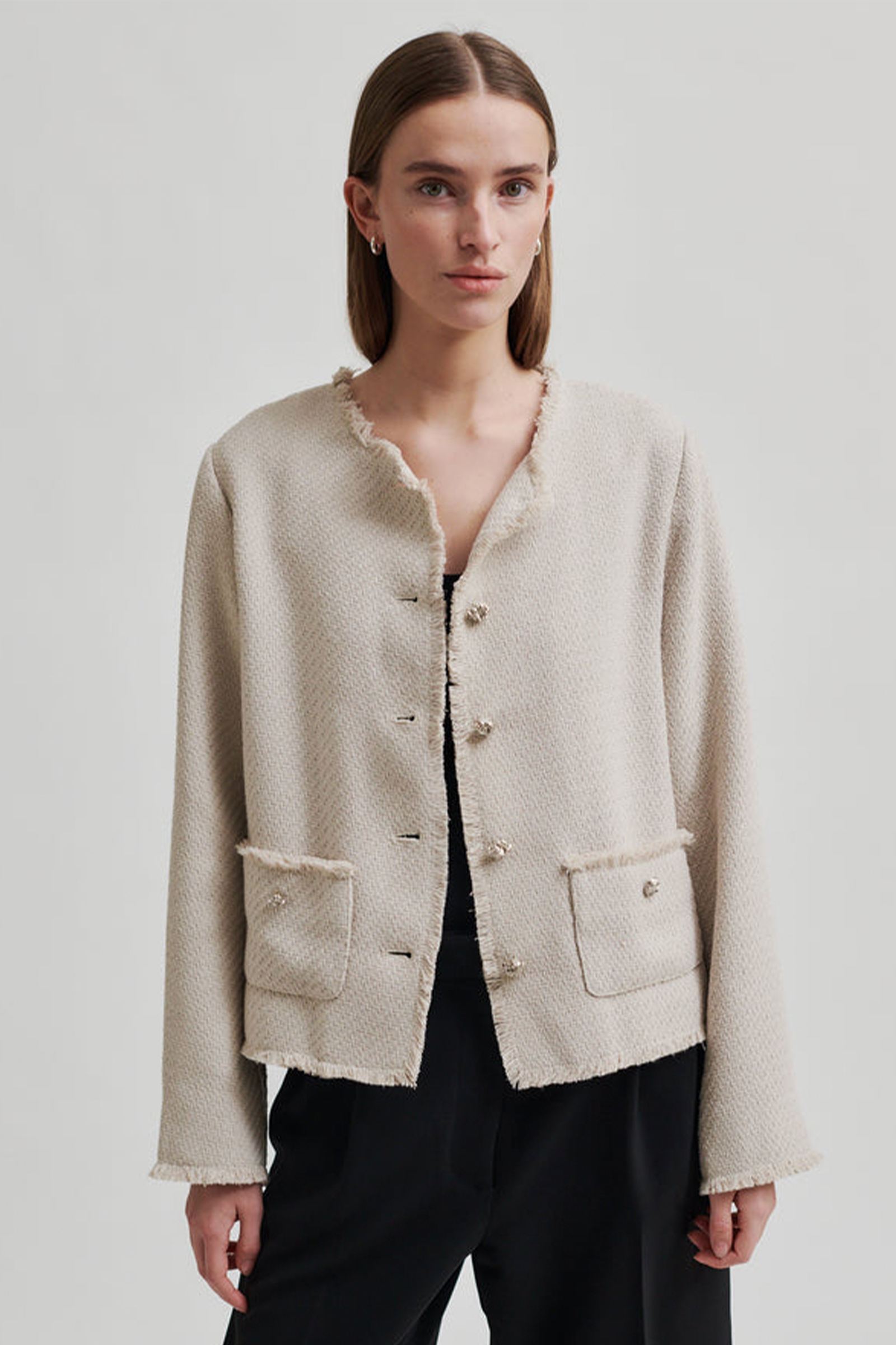Liava Jacket Pumice Stone | Nyheter fra Second Female | companys.no